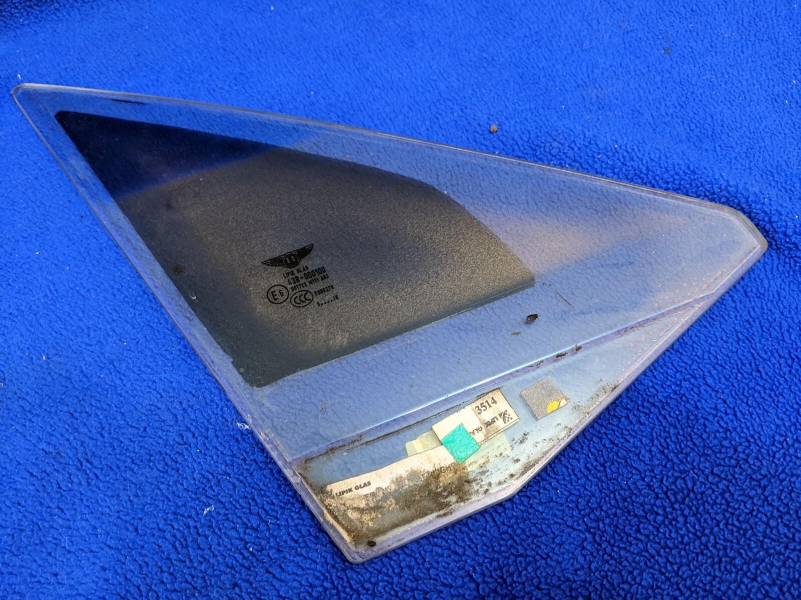 tinted side window front right Bentley CONTINENTAL FLYING SPUR quarter ...