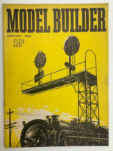 Model Builder Magazine January 1942 | eBay