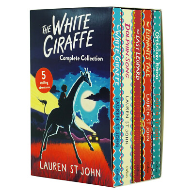 The White Giraffe Complete Collection 5 Books By Lauren St John - Ages ...