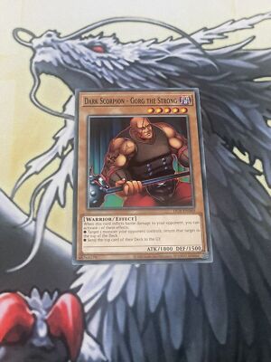 Yugioh Dark Scorpion - Gorg the Strong Common DCR | eBay