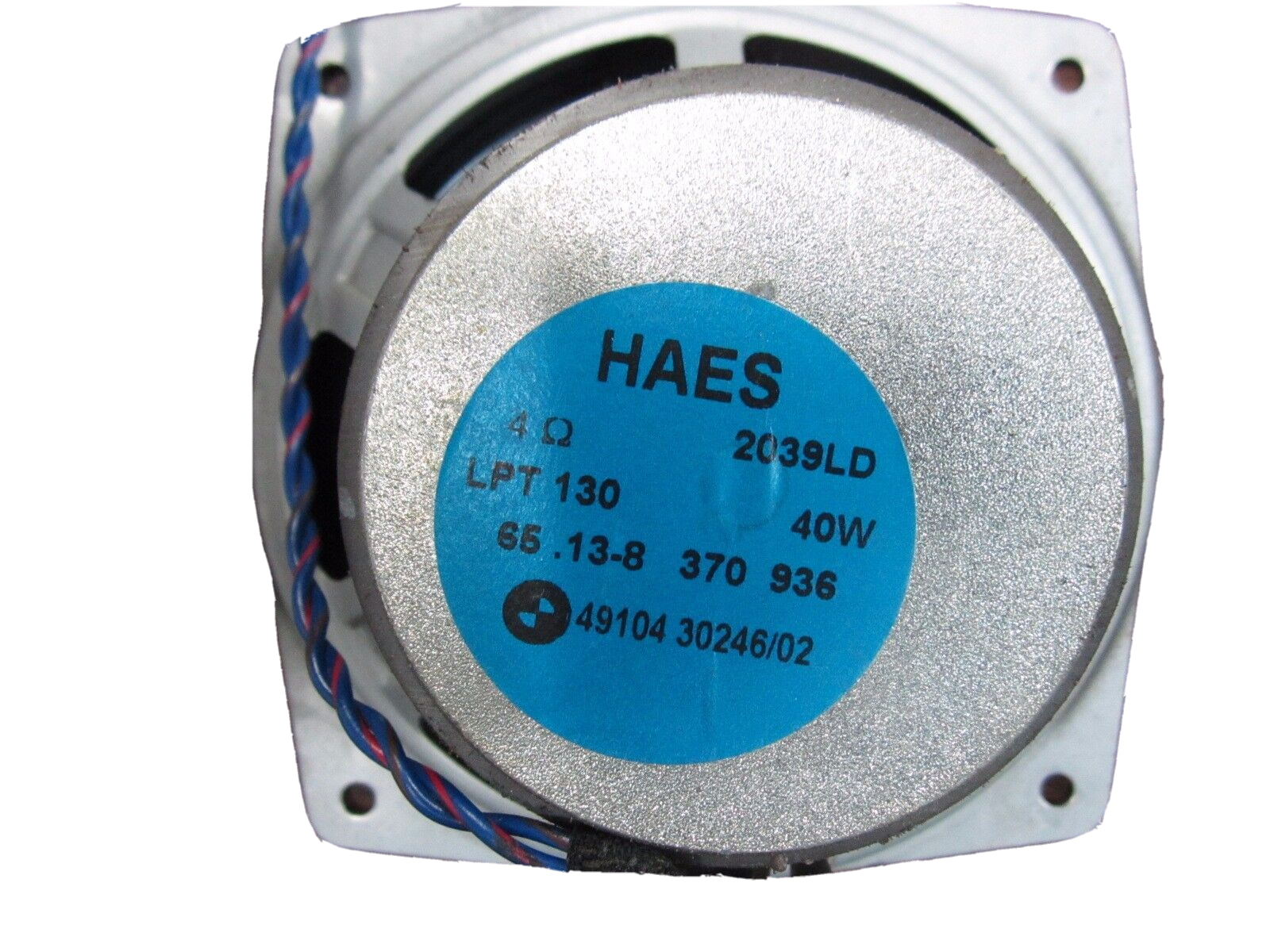 1996-02 BMW Z3 BMW 65 13 8 352 442 FRONT DOOR HIFI MID-RANGE ...