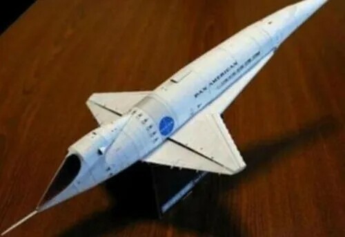 Top Quality Film 2001 A Space Odissey Orion spacecraft 3D Paper model ...