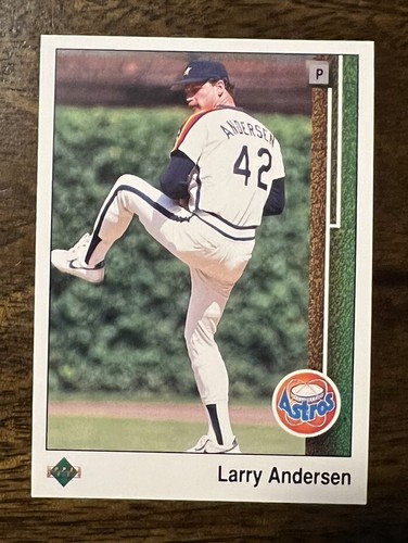 1989 Upper Deck Baseball Card #404 Larry Andersen | eBay