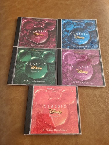 Various Classic Disney 5 CD Box 60 Years Of Musical Magic | eBay