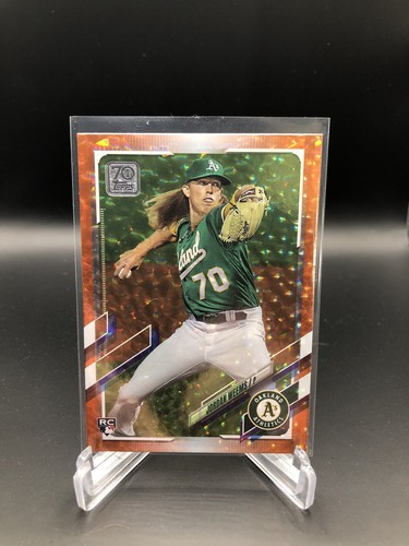 2021 Topps Series 2 Orange Foil #570 Jordan Weems 230/299 - Oakland ...
