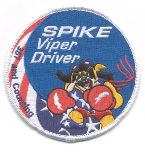 62nd FIGHTER SQUADRON SPIKE VIPER DRIVER patch | eBay