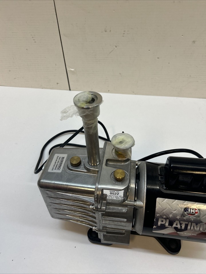 JB DV-142N Platinum Vacuum Pump 5 CFM 2 Stage 120V 684520101975| eBay