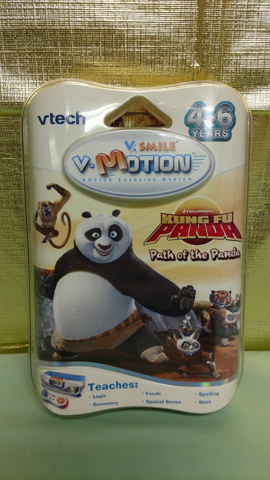 Kung Fu Panda Vtech Educational Learning Game Cartridge Vmotion Vsmile ...