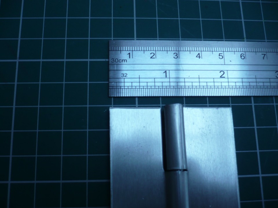 Aluminium Piano Hinge 50mm 2" Open Width Undrilled UK Product Quality ...