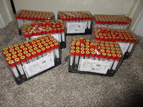 350 Vacuette 456073P 5 ml CAT Serum Sep Clot Activator Tubes Exp 4-2025 ...