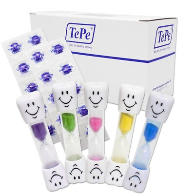 Toothbrush Timer & Disclosing Tablets ~Show Dental Plaque 2 Minute 10 ...