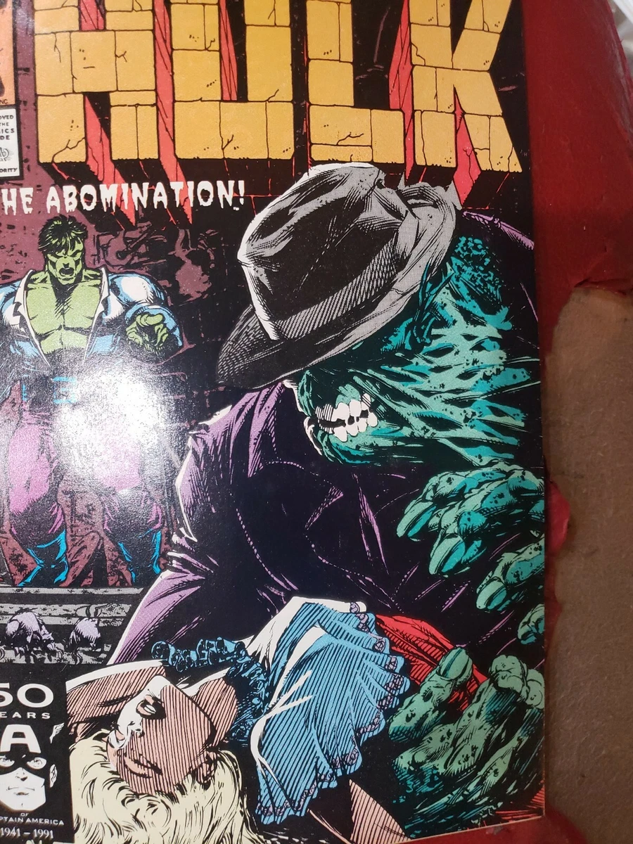 The Incredible Hulk Vs Abomination Poster