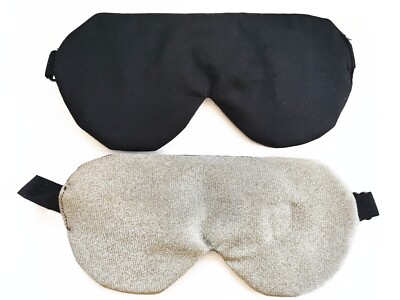 EMF RF Reducing Anti-Radiation Eyepatch-Silver Fiber Fabric Eyeshade | eBay