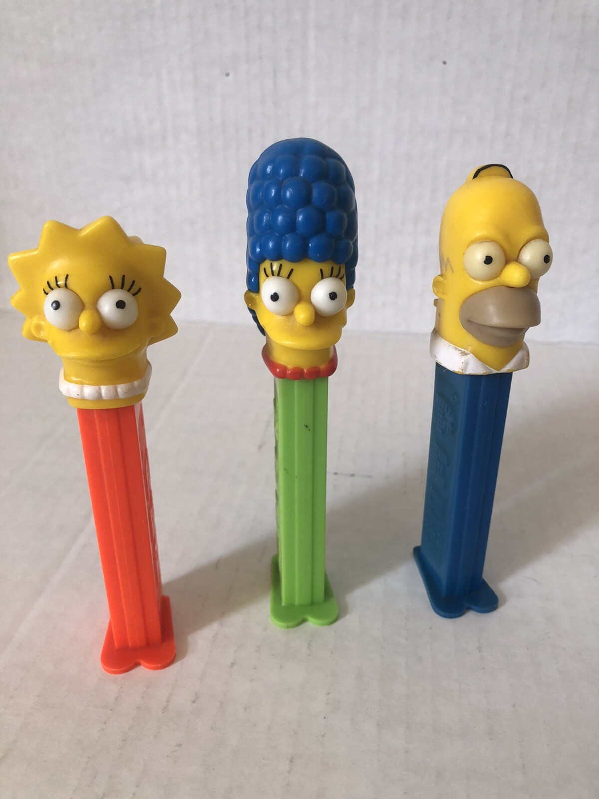 The Simpsons Pez Candy Dispensers Homer/Marge/Lisa Lot of 3 | eBay