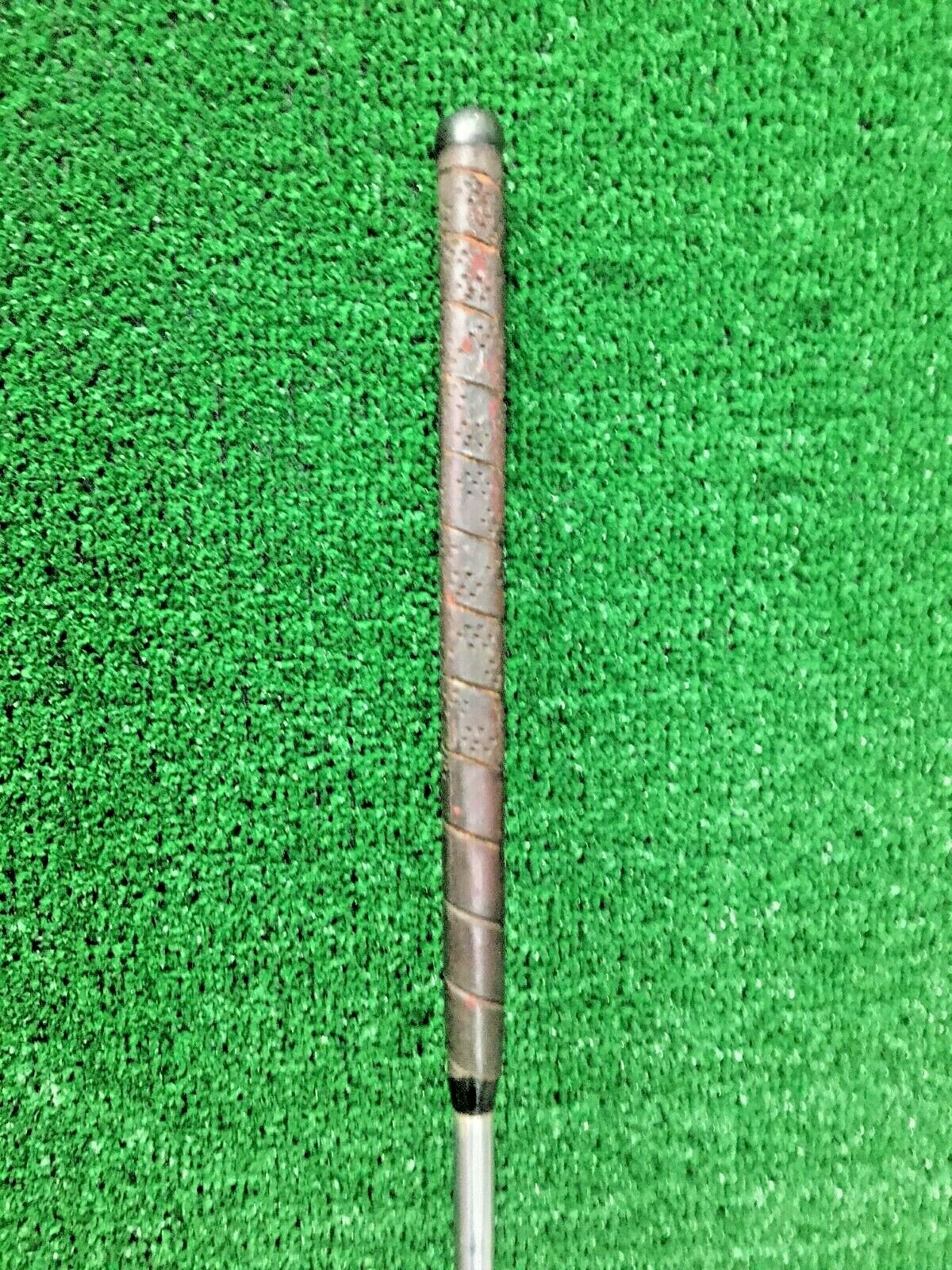Vintage Spalding Cash-In Putter - Steel Shaft - Leather Wrap Grip | eBay