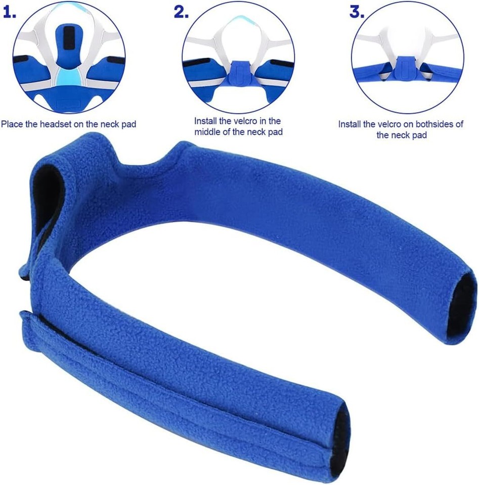 CPAP Neck Pad for CPAP Headgear Straps CPAP Comfort Neck Pads CPAP ...