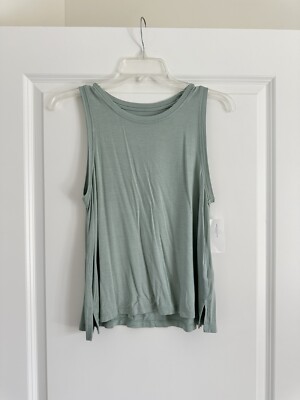 American Eagle Outfitters Everyday Light Blue Muscle Tank Top Size ...