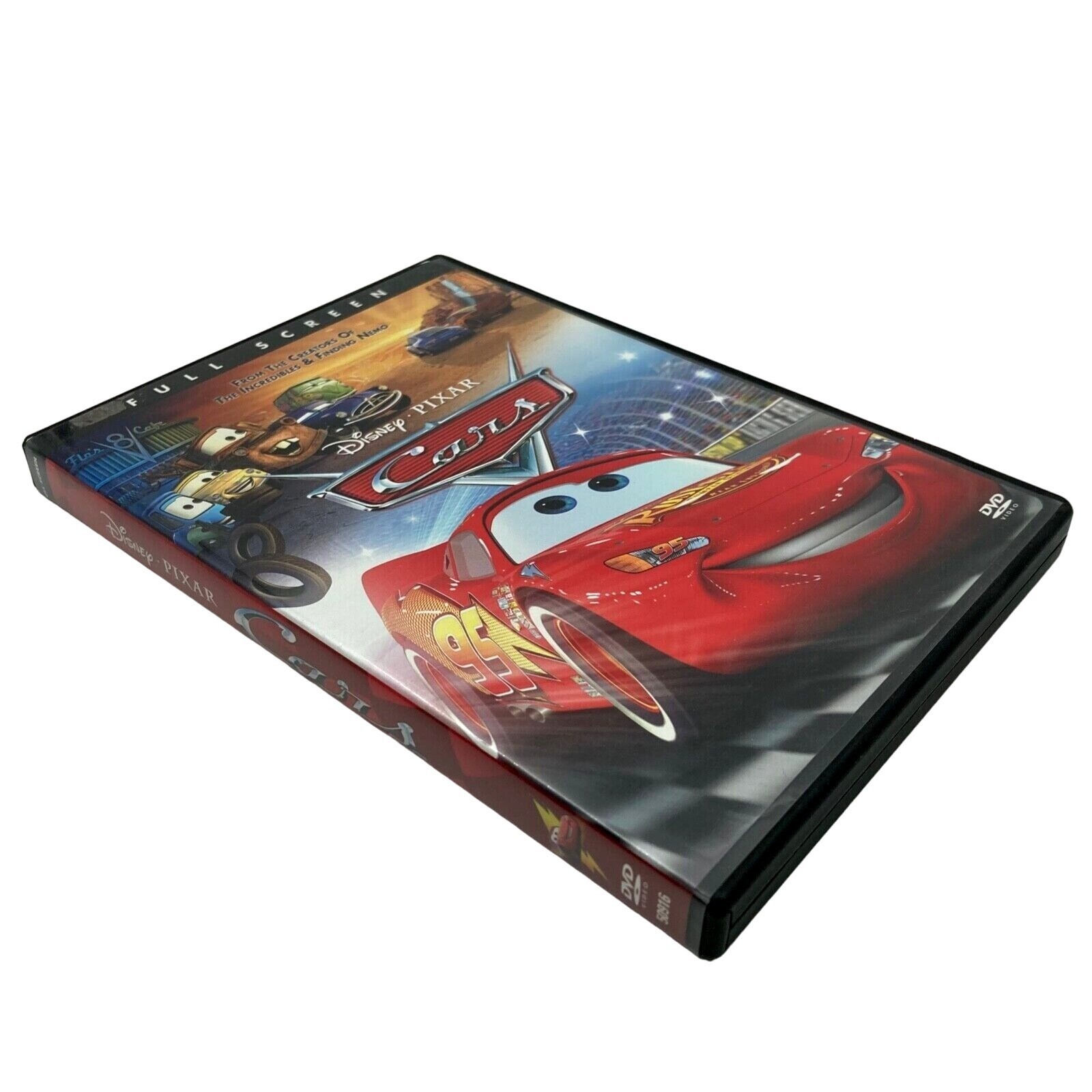 Cars (DVD, 2006, Full Frame / Full Screen) Disney Pixar Kids Family ...