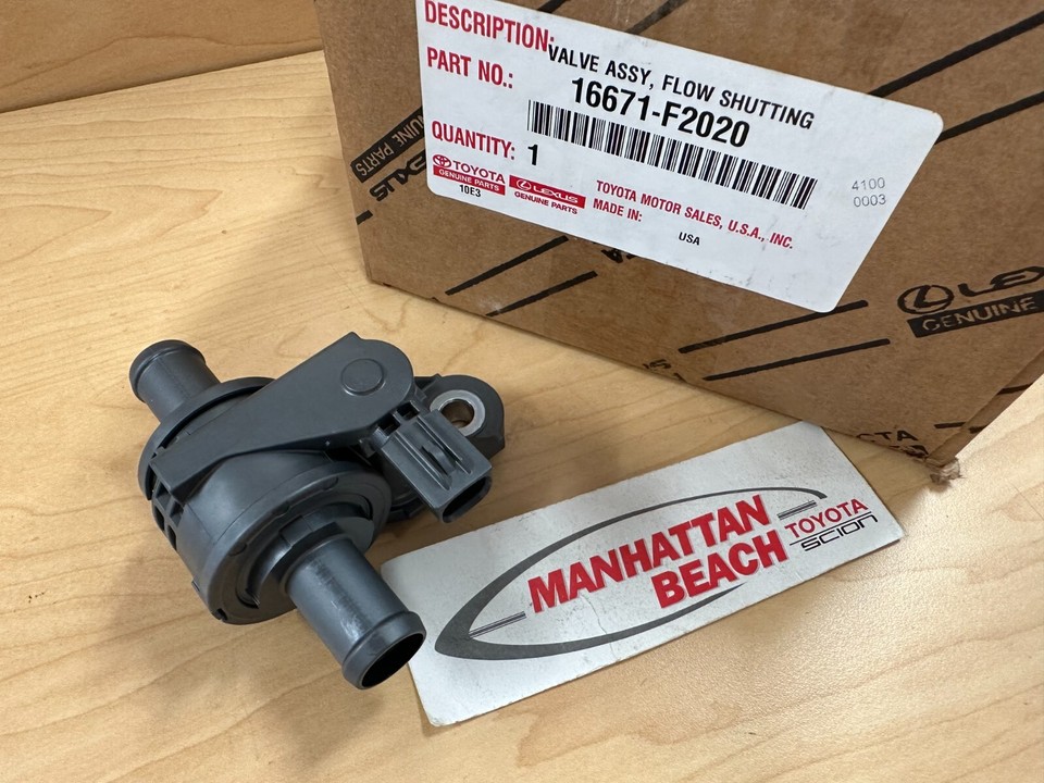 20-22 COROLLA 2.0L COOLANT FLOW CONTROL VALVE 16671-F2020 GENUINE ...