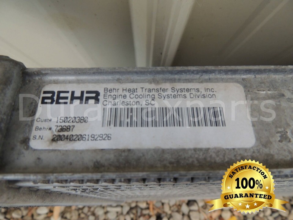 01-05 Chev Silverado/GMC Sierra LB7 LLY Duramax Behr Intercooler ...