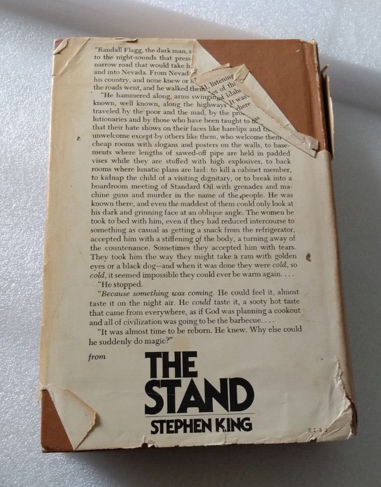 Stephen King's THE STAND 1978 Hardcover | eBay