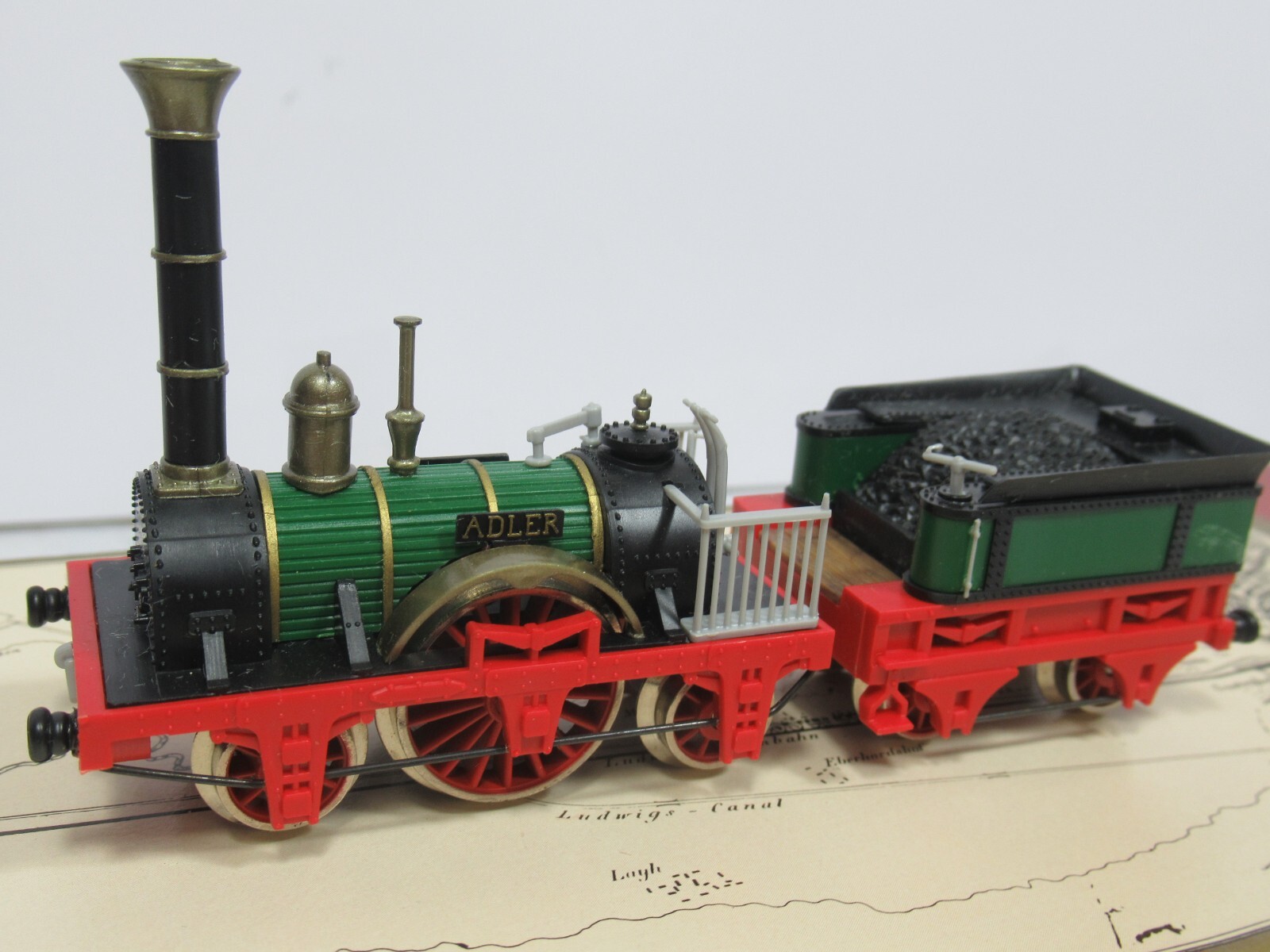 Trix 1200 Der Adler Set LOCO 3 Coaches VGBC Working HO Gauge for sale ...