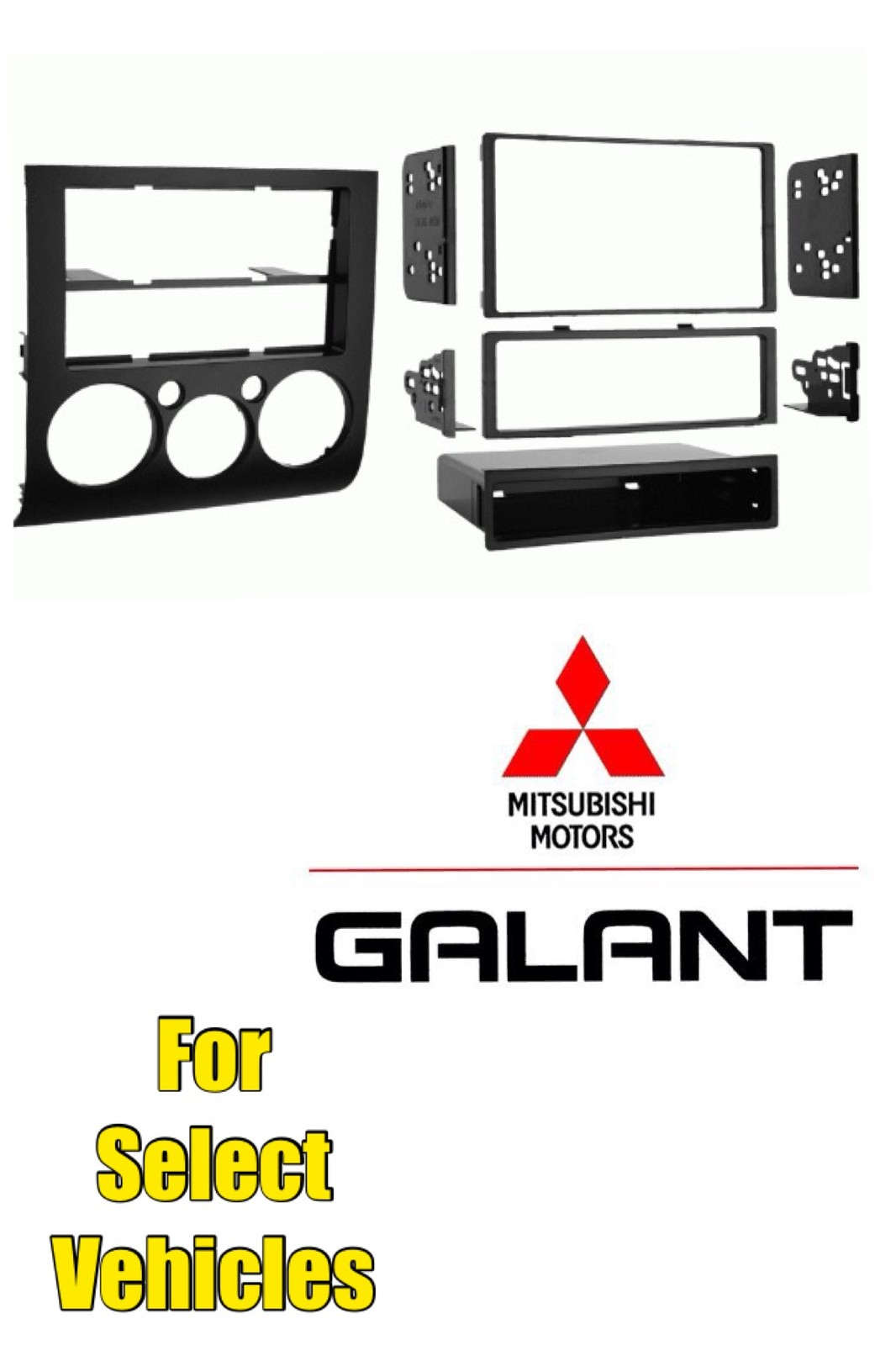 04-13 Mitsubishi Galant Aftermarket Car Stereo Radio Install Mount Dash Trim Kit | eBay