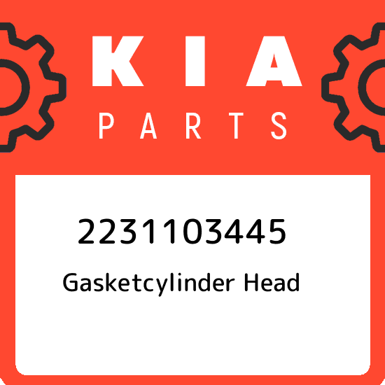 2231103445 Kia Gasketcylinder head 2231103445 Genuine OEM Part for sale ...