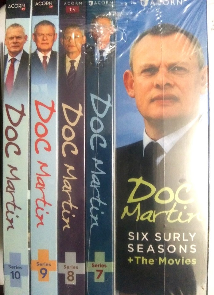 Doc Martin Complete Series 1-10 + Movies DVD Box Sets Seasons 1-10, New ...