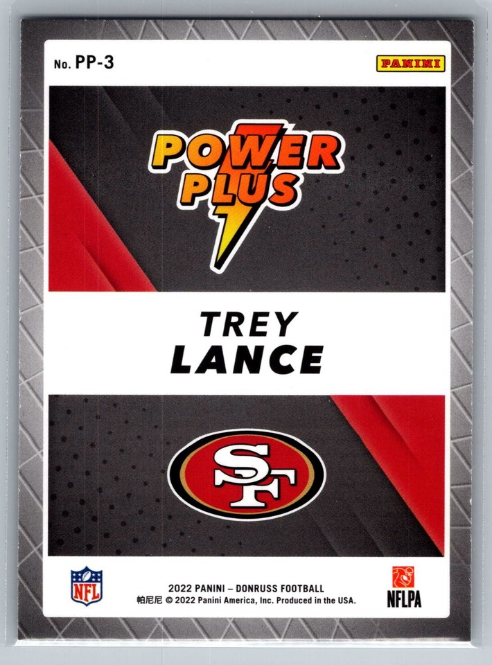 2022 Donruss #PP-3 Trey Lance Power Plus | eBay