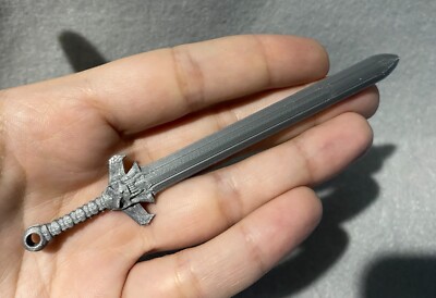 Action Figure Diorama Accessory Fantasy Long Sword Weapon 1/12 Scale US ...