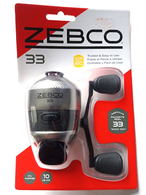 Zebco 33 Spincast Reel all purpose 10lb line NEW | eBay