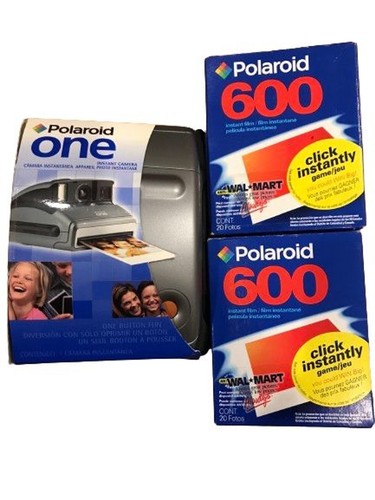 Polaroid One instant camera 2002 and 2 - 2 packs (4 total) of Polaroid ...