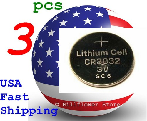 3 pcs CR3032 3032 LM3032 BR3032 Bulk 3V Lithium Battery | eBay