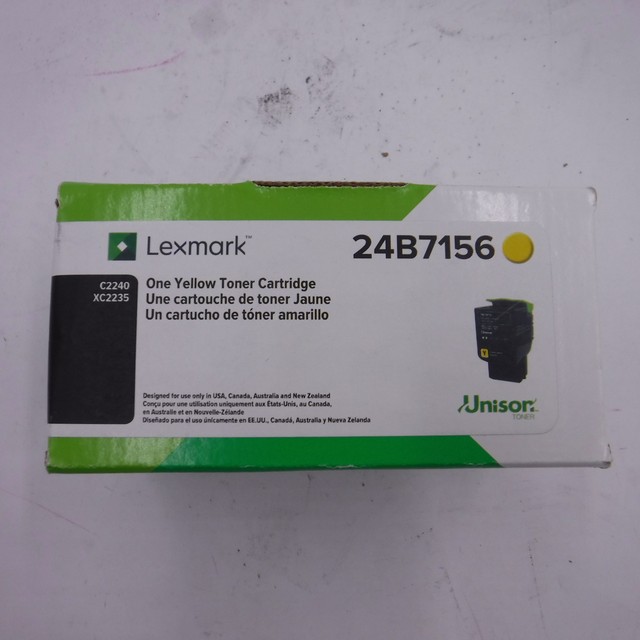 24B7156 Lexmark Xc2235 Toner Cartridge Yellow for sale online | eBay