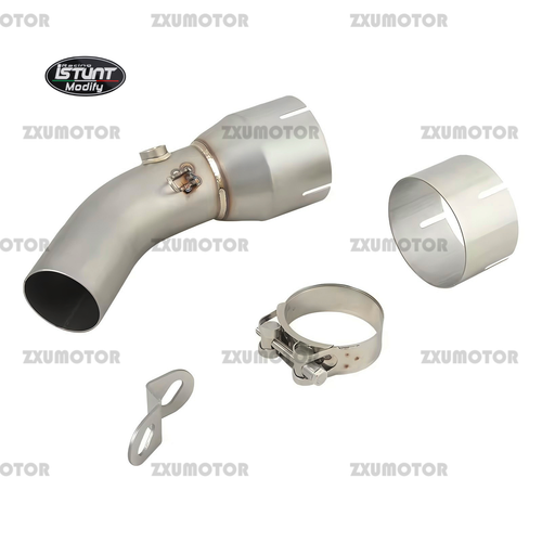 Exhaust Link Pipe For Kawasaki Ninja 650 Z650 2023-2025 Slip On 51mm ...