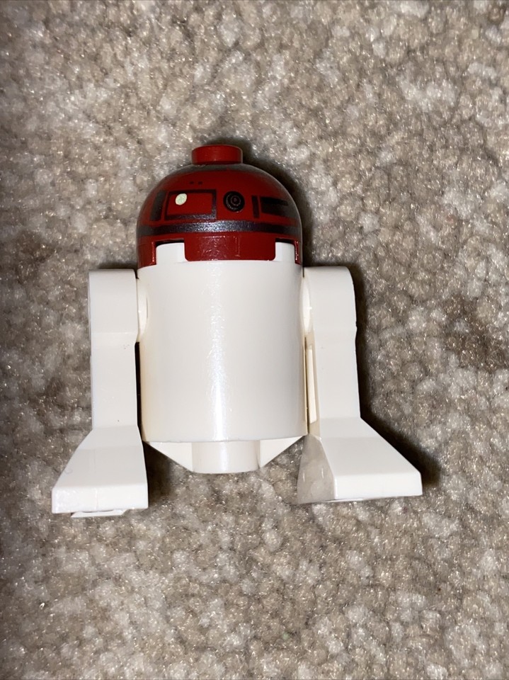 LEGO Star Wars R4-P17 Astromech Droid Minifigure Dark Bluish Rectangles ...