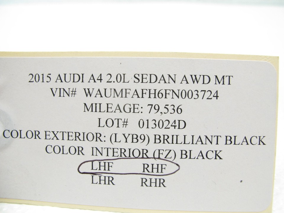 08-17 AUDI B8 A4 S4 8T A5 LEFT RIGHT HEATED WATER JET WASHER SPRAY ...