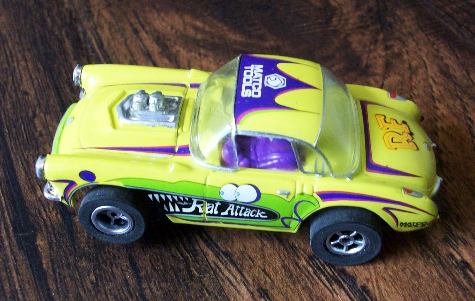Matco Tools Ed Roth Rat Fink 1957 57 Chevy Corvette Muscle Slot Car RAT ...