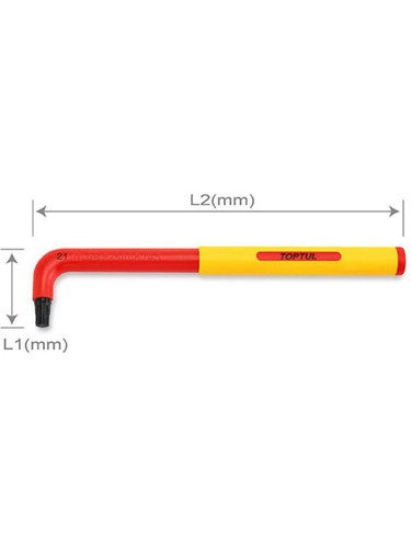 Toptul T30 VDE Extra Long Star Torx Key Wrench High Strength ...