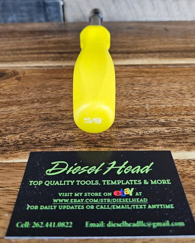 *NEW* Snap On NDD120B 5/8" Yellow Nut Driver FREE SHIPPING | eBay