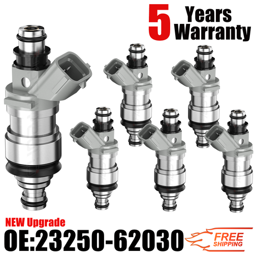 x6 Fuel Injectors for 1996 1997 1998 Toyota 4Runner 3.4L 23250-62030 | eBay