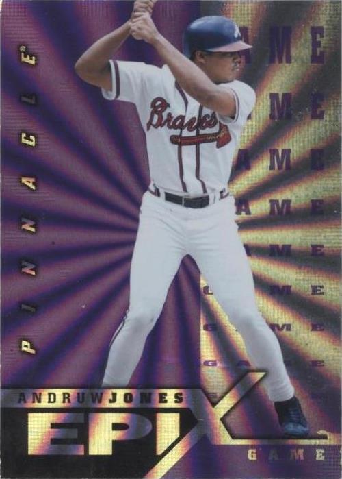 1998 Pinnacle - Epix Game Andruw Jones #E20 Purple for sale online | eBay