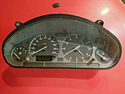 VERY RARE *** BMW E36 INSTRUMENT CLUSTER SPEEDOMETER TACHOMETER ANALOG ...