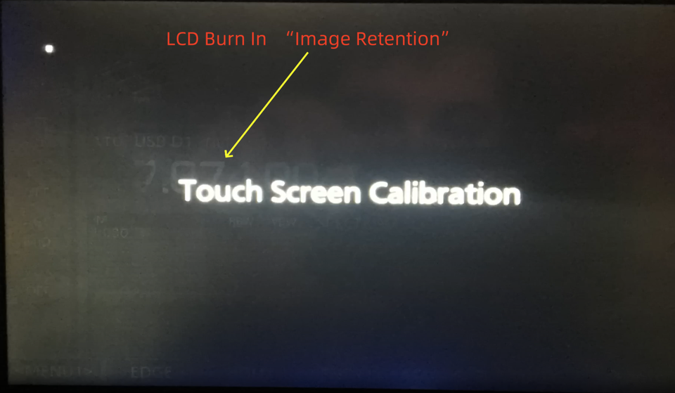 ICOM IC7610 LCD replacement resolve “Image Retention” issue “Screen ...