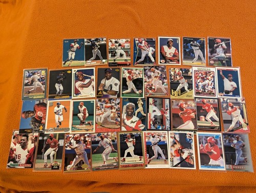 34 Reggie Sanders Assorted Baseball Cards (Rookie Included) | eBay