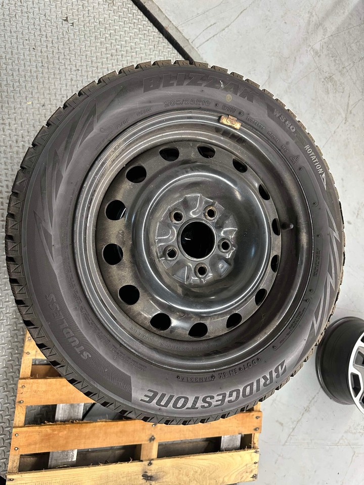 Bridgestone Blizzak WS90 205/55R16 Tire WITH Rims | eBay