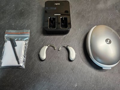 Signia Motion 3 NX Charge&GO miniBTE hearing aids Wireless App control ...