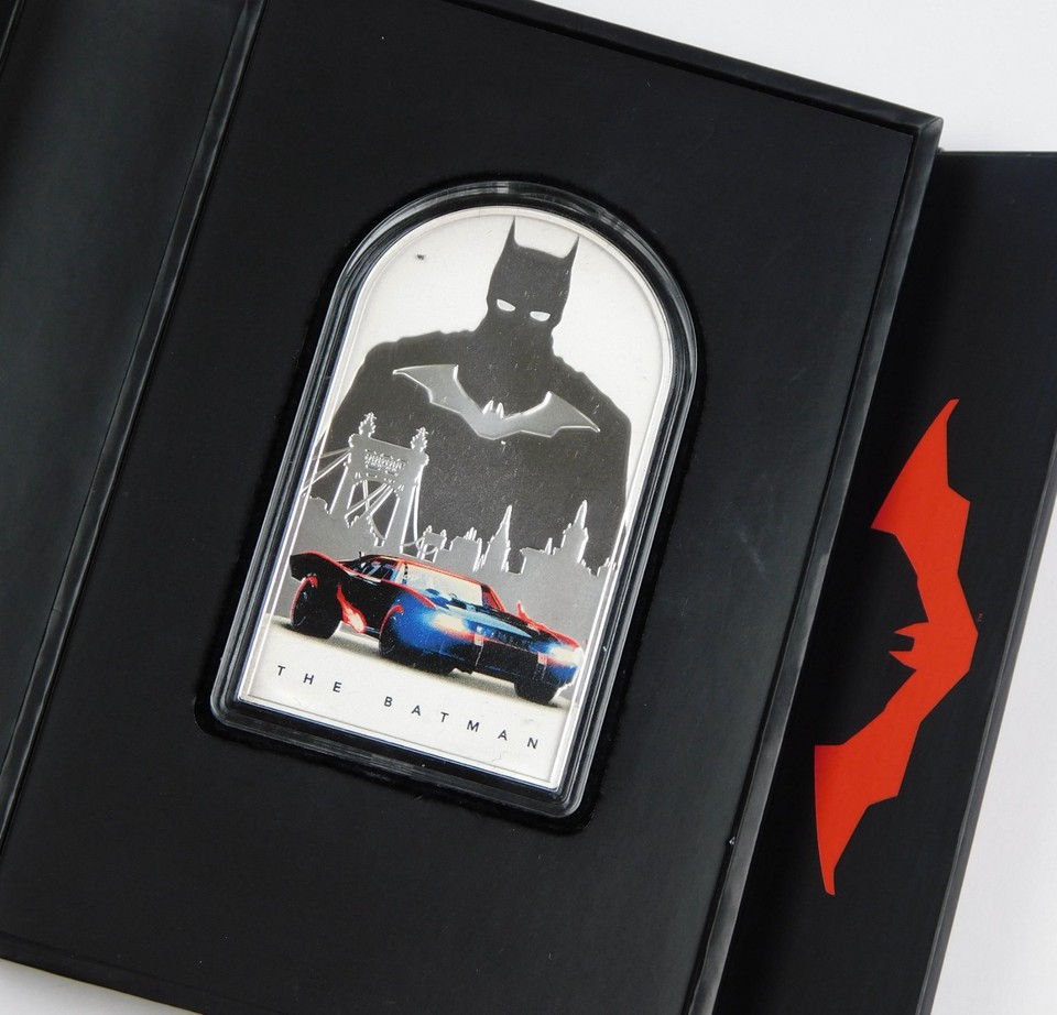 2022 Niue $2 The Batman Batmobile DC Comics 1 Oz Silver OGP C2789 | eBay