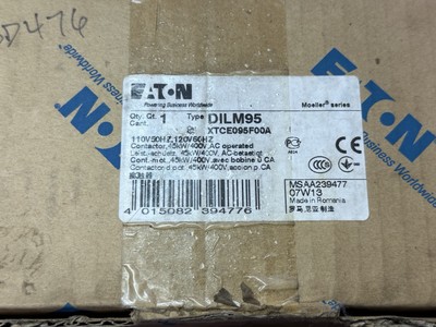 Eaton DILM95 45KW 110V 50Hz 120V 60Hz XTCE095F00A XTCE095F MOELLER ...